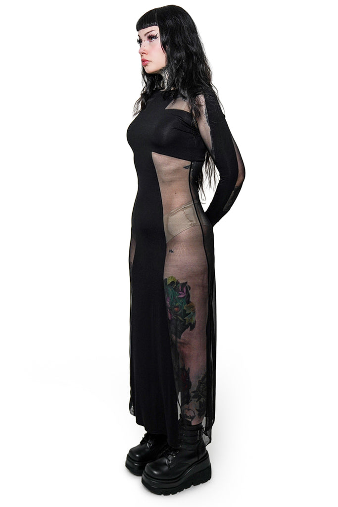 Divinity Maxi Dress – Forest Ink